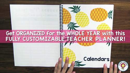 EDITABLE Teacher Planner and Binder by Create-Abilities | TPT
