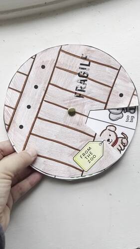 Dear Zoo | Story Wheel Craft | Retelling Activity for Preschool ...