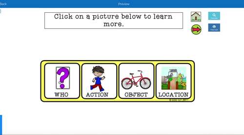 ACTION VERB CARDS, WINTER, DIGITAL BOOM CARDS, EXPANDING UTTERANCES