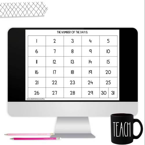 January Morning Meeting Calendar Time by EducationPotential | TPT