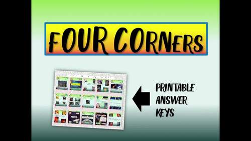 SCIENCE-THEMED FOUR CORNERS GAME - "ASTRONOMY" EDITION | TPT