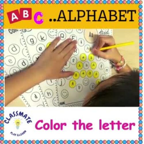 abc/alphabet/alphabet worksheets by CLASSMATE PLAY AND LEARN | TPT