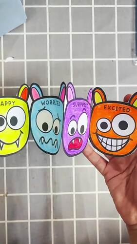 Fall Bat Emotions & Feelings Activity Pack–SEL Foldable Book, Mini ...