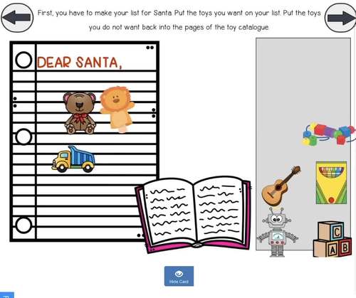Christmas Early Language BOOM CARDS for Speech Therapy Distance Learning