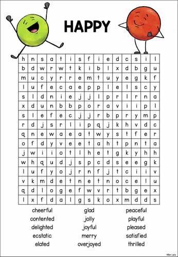 Synonyms Word Searches for Common Words - Other Words for Said, Good ...