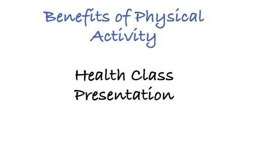 Physical Activity and Fitness Health PowerPoint Bundle by The STEM Center