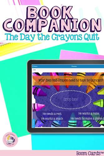 The Day the Crayons Quit - Book companion for Color Theory & Emotions
