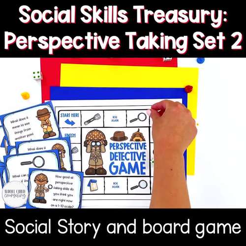 I Can Use My Perspective Taking Social Skills Game and Social Story Set 2