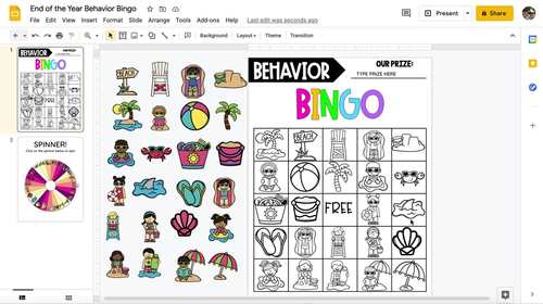 Classroom Management Bingo - Behavior Bingo - Digital- Halloween