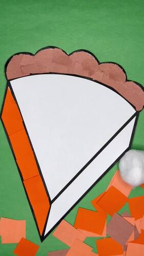 Thanksgiving Tear Art Craft | Fine Motor Art Activity Preschool ...