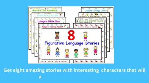 Figurative Language. 8 STORIES ~ Close Reading for Common Core Grades 4-8
