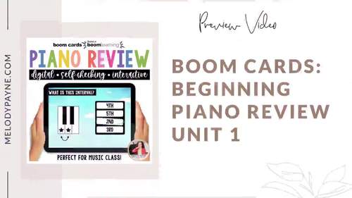 Beginning Piano Boom™ Cards - Music Symbols, Rhythm, Dynamics, Piano ...