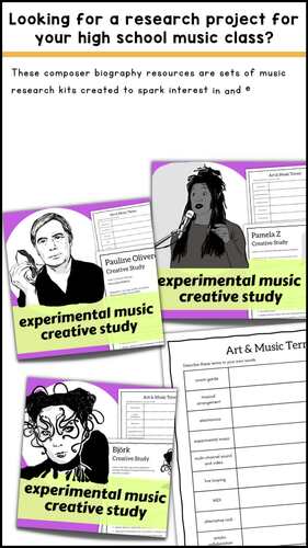 Deep Listening | Composer Biography Research Bundle by Creative ...