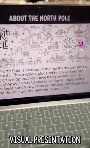 Travel Plans Activity Pack 8 - The North Pole | TPT