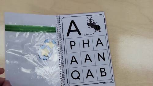 Animal Alphabet Book- Preschool Letter Recognition & Sounds Matching ...