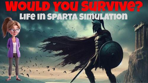 Would You Survive Life in Sparta Interactive Simulation Activity ...