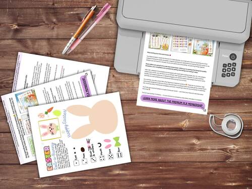 Roll A Bunny Printable – Easter Dice Game for Kids – Easter Classroom ...