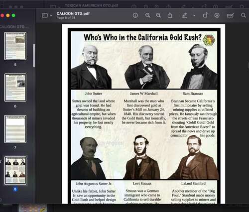 Westward Expansion Unit Study (worksheets, activities, 12 games/centers ...