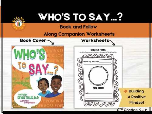 Who's to Say? | Book Companion | Aligned SEL Activities by Deven Tellis