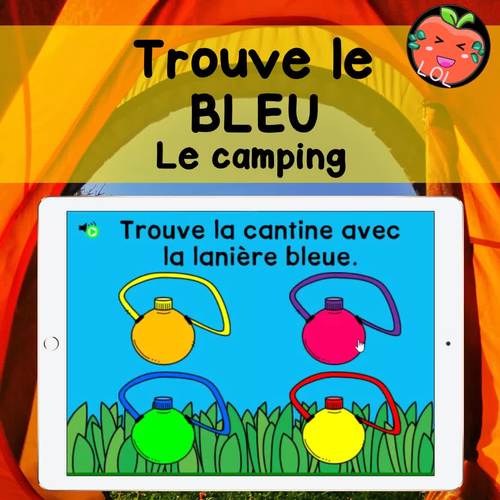Trouve le BLEU Reconnaître les couleurs | Cartes BOOM avec audio | Le ...