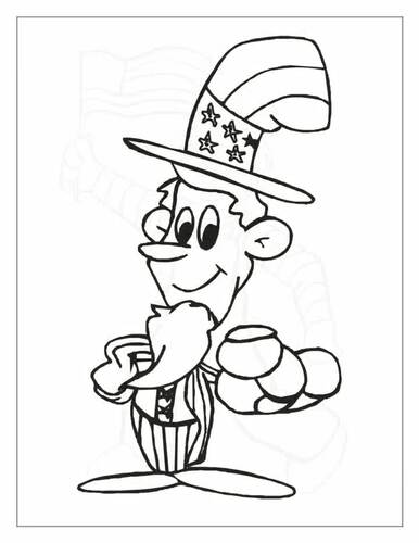 USA Coloring Pages | Patriotic Coloring Sheets | 4th of July Activities