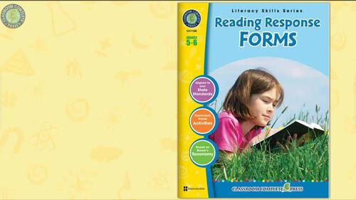 Reading Response Forms Gr. 5-6 - Distance Learning by Classroom ...