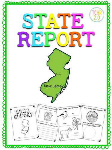 New Jersey State Research Report by TCHR Two Point 0 | TpT
