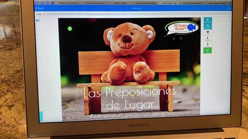 Prepositions of Place, Spanish Boom Cards! DISTANCE LEARNING! | TPT