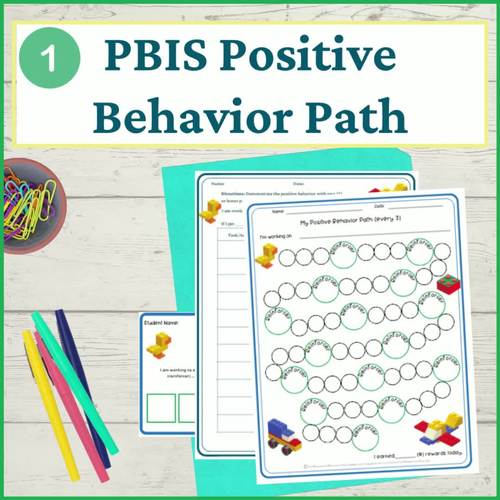 Behavior Visual Supports- Lego Bundle by The Responsive Educator