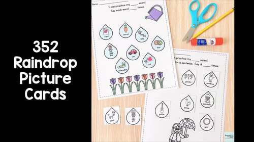 Spring Articulation Printable Activities for Early Sounds in Speech Therapy