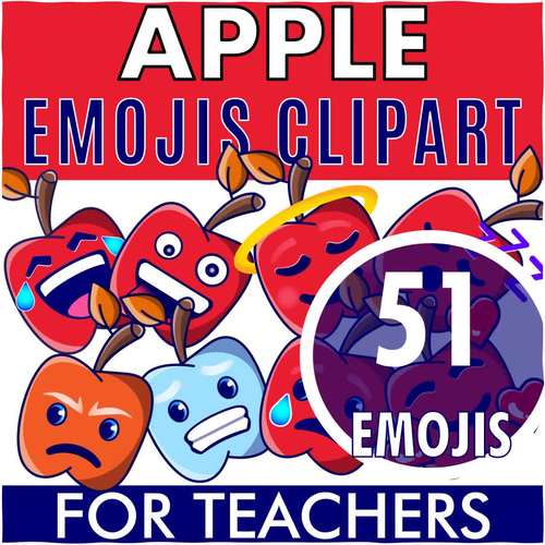 Apple Emojis Apple Smiley Faces Apple Emoticons Clipart 51 Emojis