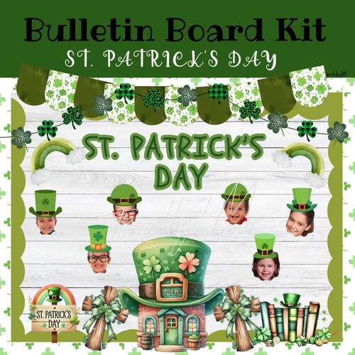 St. Patrick’s Day bulletin Board | Lucky to Have You Here bulletin board
