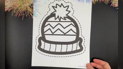 Winter Hat & Beanie Templates Bundle | 7 Designs, 3 Sizes | Crafts ...