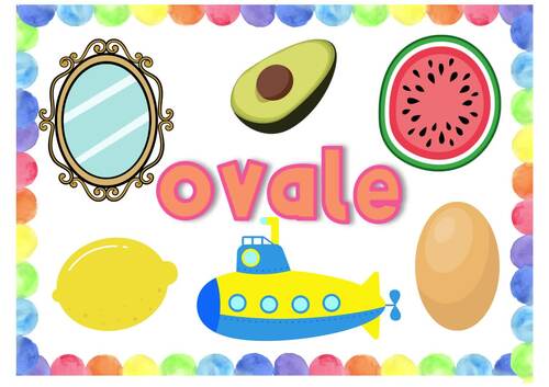 French Shapes POSTERS - Les Formes- Affiches, French Immersion, Homeschool