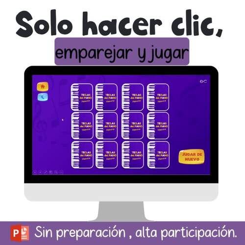 Juego Virtual de Memoria de Teclas del Piano | Geografía del Teclado