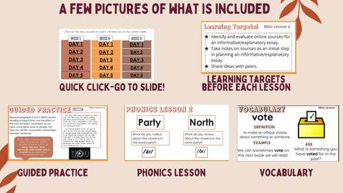 Unit 3: Grade 3: WEEK 2 PRESENTATION SLIDES by KaysTEACHdesigns | TPT