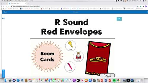 R Articulation Boom Cards™ - Chinese New Year | TpT