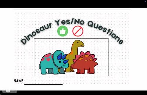 Dinosaur Yes/No - First Questions for Curious Minds by Data Tigers