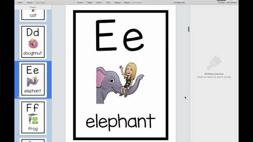 Editable Alphabet Posters by A Teacher and her Cat | TPT