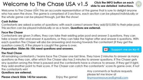 The Chase USA Customizable PowerPoint Template by Tiny Moon Teaching ...