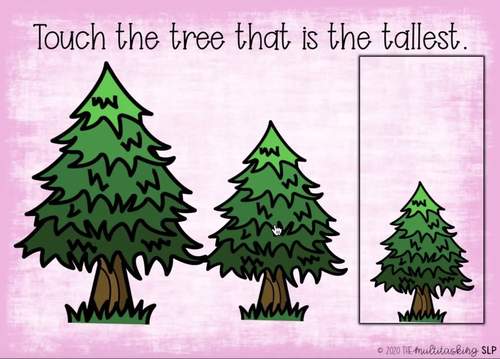 Basic Concepts Baseline Activity | Speech Therapy | Boom Cards™ | TpT