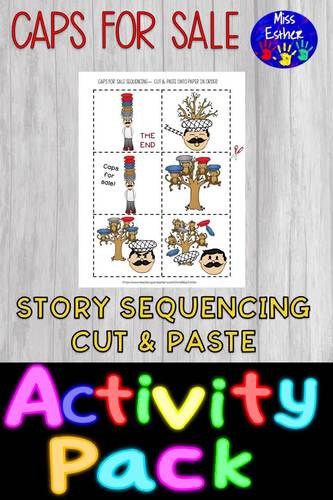 Caps for Sale - 11 Resources Pack, Letter C, Sight Words, Phonics BOOM ...