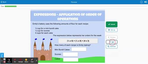 5th Grade/5.OA.1-2 - Expressions Applications w/ Order of Operations ...