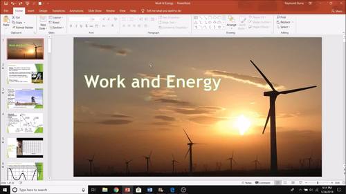 Energy and Work - Full Unit Bundle by Physics Burns | TPT