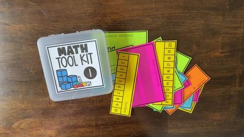 Math Tool Kit by Little Kinder Creations | TPT