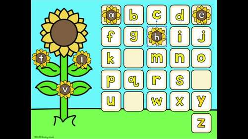 Alphabet: Missing Letters for Google Slides-Holidays and Seasons by ...