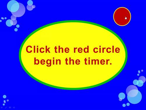 One Minute Visual Timer PowerPoint by CarolJ Creations | TPT