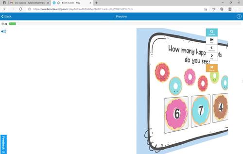 Counting Boom Cards™ | Donut Theme by Hunt 4 Treasure | TPT