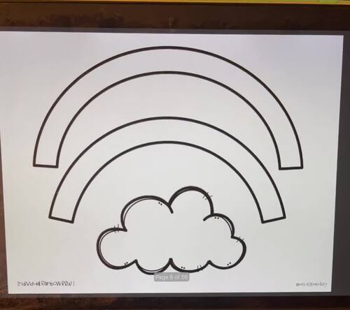 #SpringDeals24 Kindness Rainbow Craft Activity & Bulletin Board