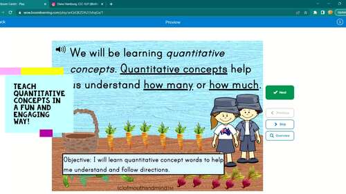 Quantitative Concepts & Following Directions: Harvest Time! | TPT